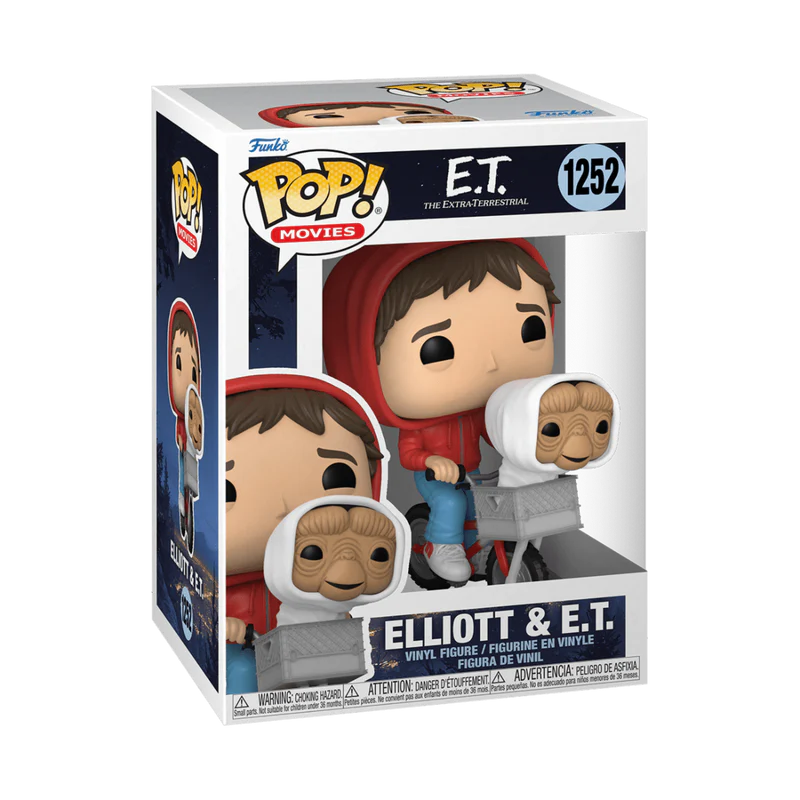 Funko POP ET Elliot with ET in Basket Curly s Sports Supplements