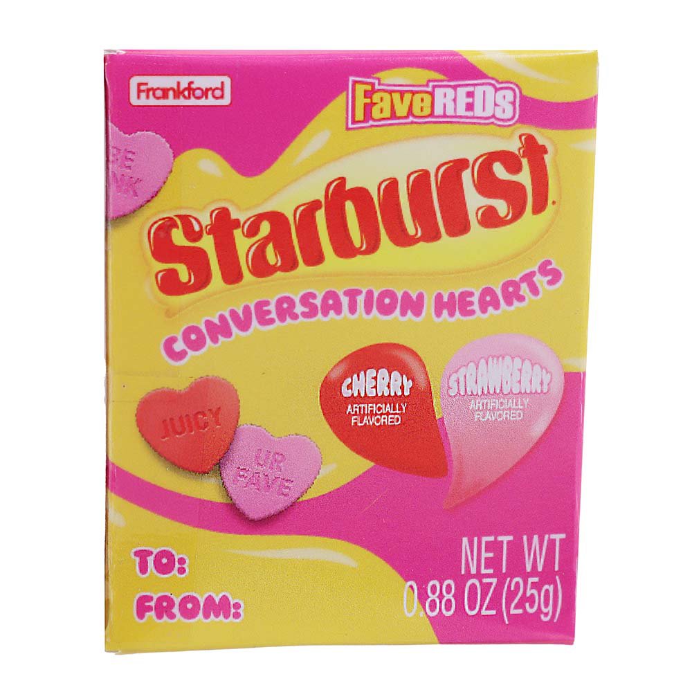 Starburst Conversation Hearts – Curly's Sports & Supplements