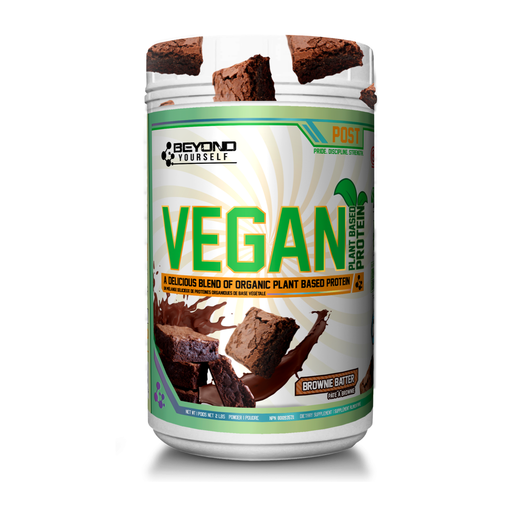 Beyond Yourself Vegan Protein - 2LB – Curly's Sports & Supplements